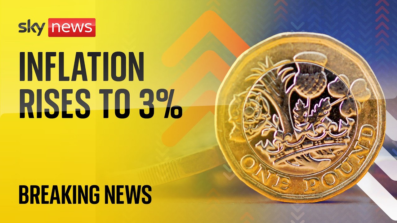 Inflation rises to a high not seen in nearly a year - YouTube