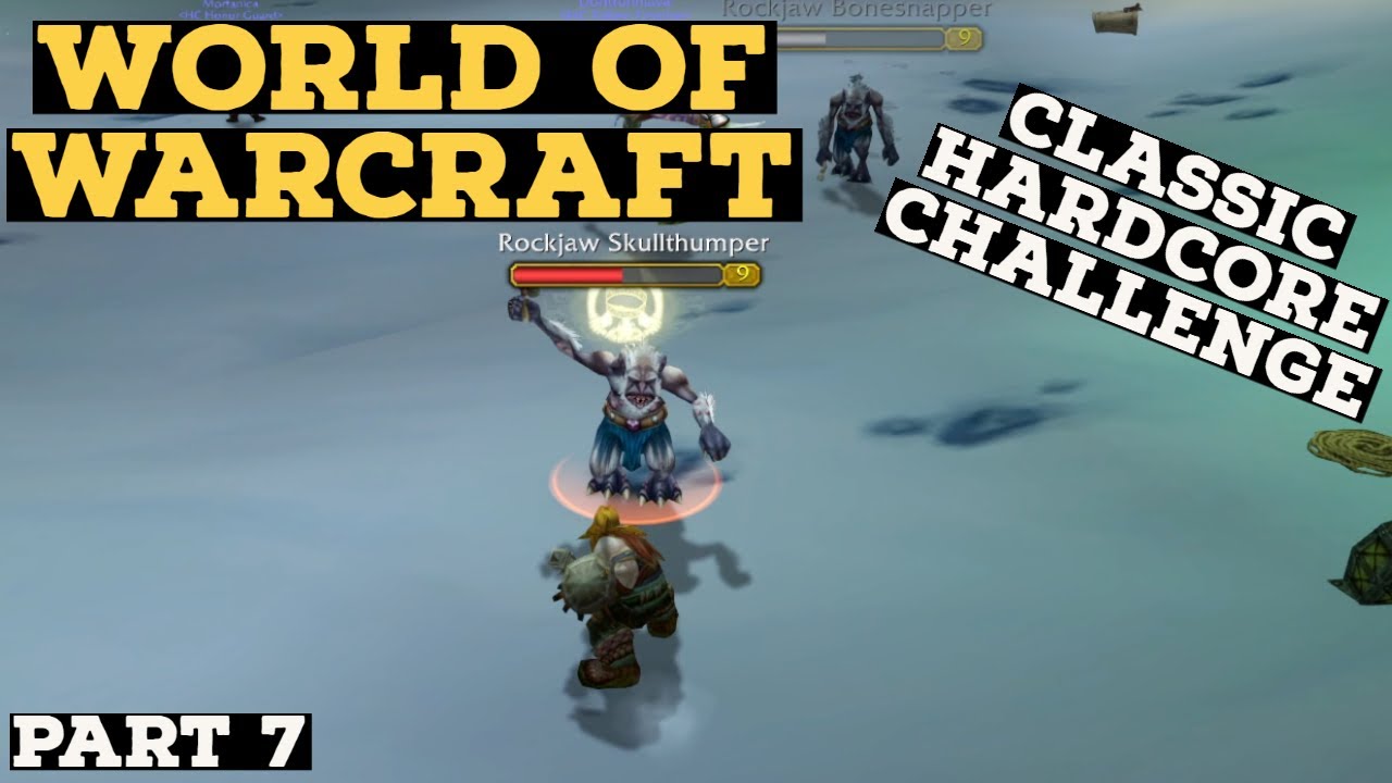 World of Warcraft: Classic | Hardcore Challenge | Twitch Stream | Part ...