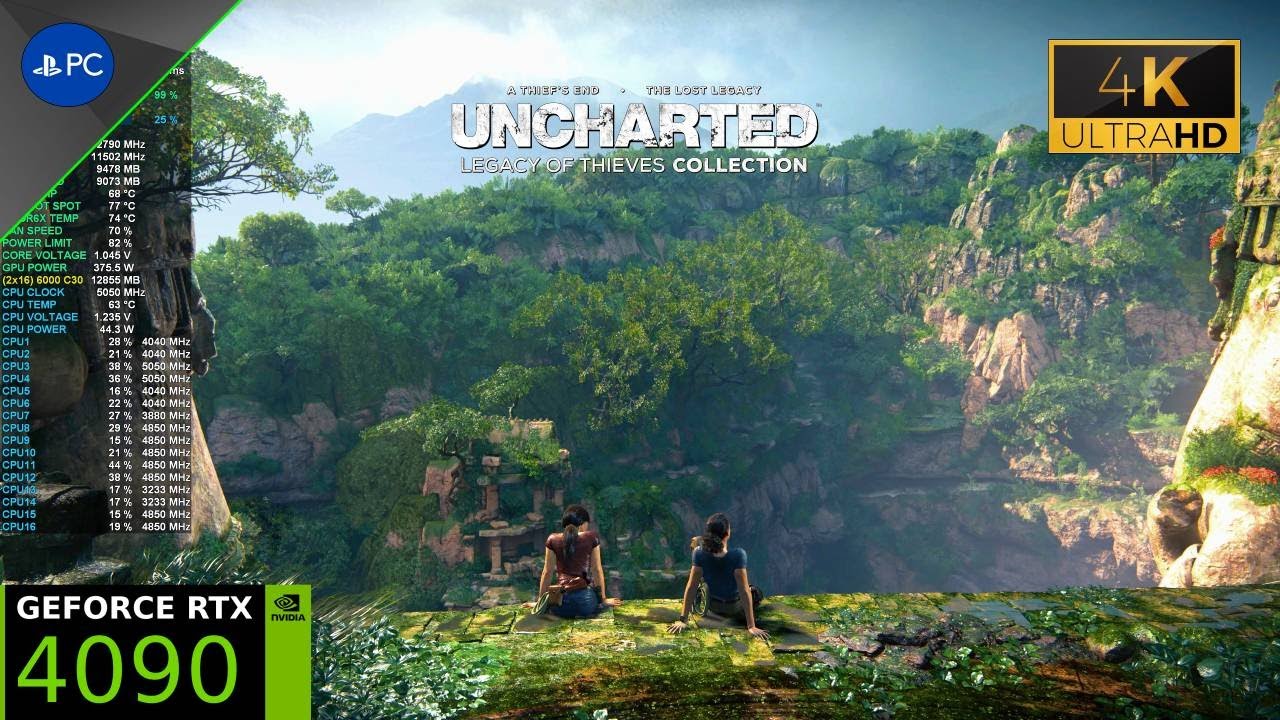 UNCHARTED: Legacy of Thieves PC Gameplay [4K] Native | RTX 4090 | Ryzen ...