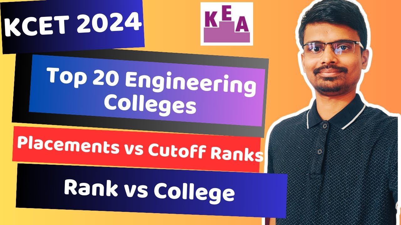 Top 20 Engineering Colleges Based on KCET Ranks & Placements - YouTube