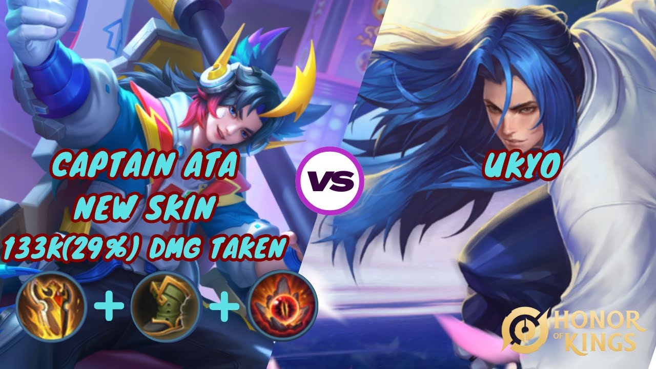 HONOR OF KINGS| ATA VS UKYO| ATA REALLY TIER C? NEW SKIN| ATA BUILD AND ...