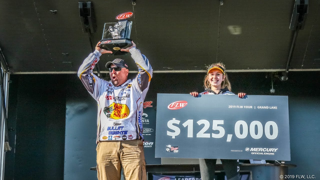 FLW Tour | Grand Lake | Winning Moment - YouTube