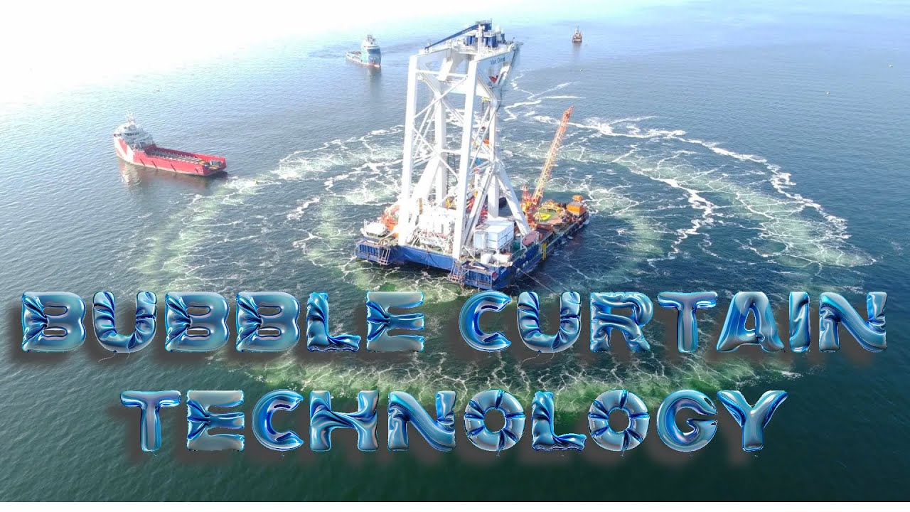 Why the Big Bubble Curtain is the Solution For Big Wind Farms ? - YouTube