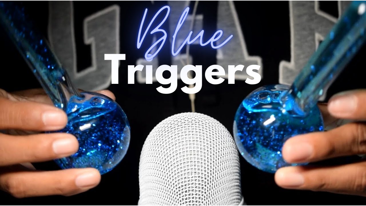 ASMR | BLUE INTENSE TRIGGERS For People Who NEED Sleep (NO Talking ...