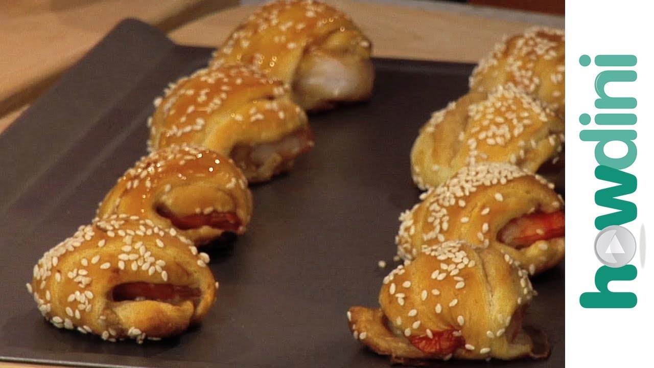 Appetizer recipes: Sweet and sour shrimp puff appetizers - YouTube