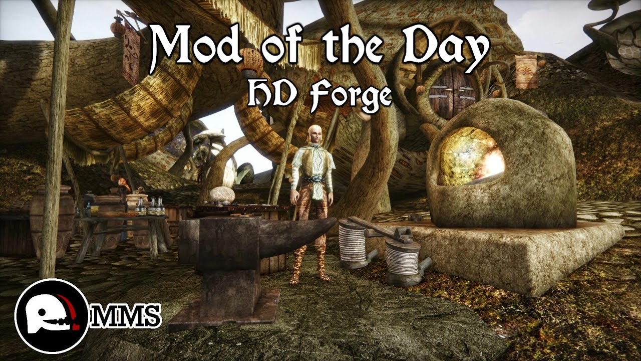 Morrowind Mod of the Day EP28 - HD Forge Graphics Mod Showcase - YouTube