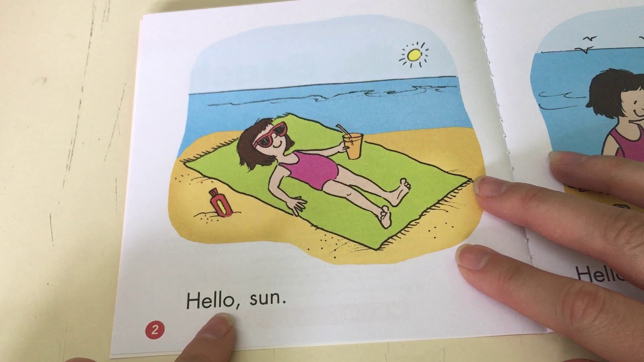 "Hello, Beach" First Little Readers - YouTube
