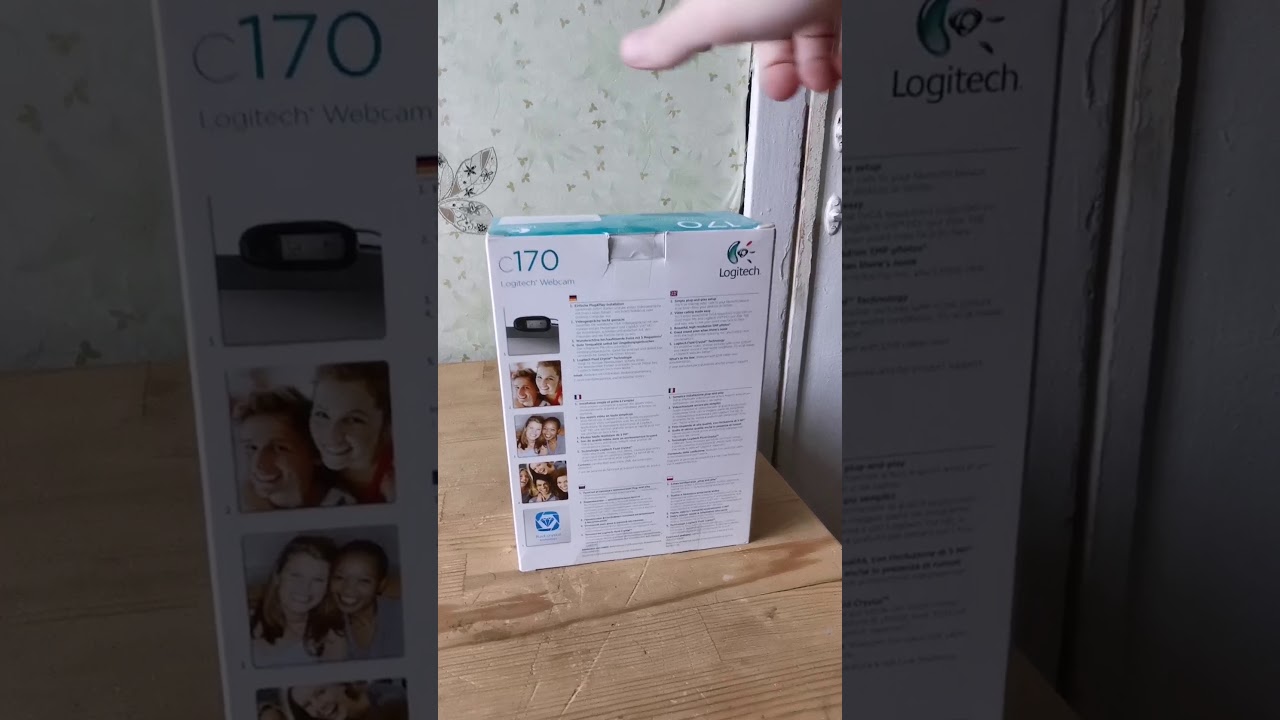 Веб-камера Logitech Webcam C170 - YouTube