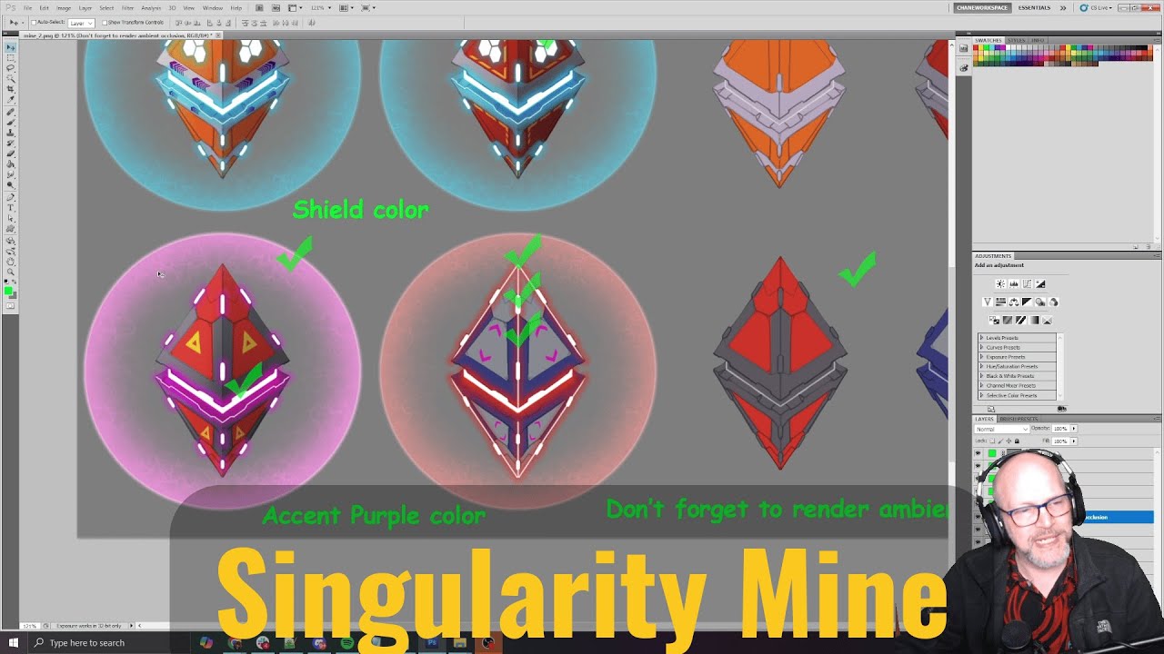 Singularity Mine Ep. 01 | Concepting, Color & Decal Iteration - YouTube