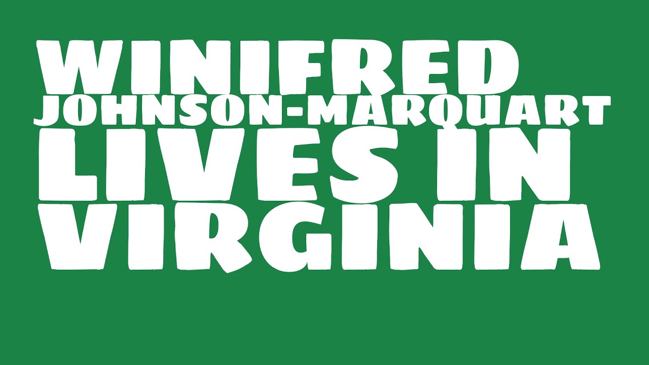 How rich is Winifred Johnson-Marquart? - YouTube