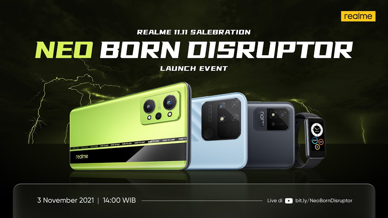 realme GT Neo2 Launch Event | Neo Born Disruptor - YouTube