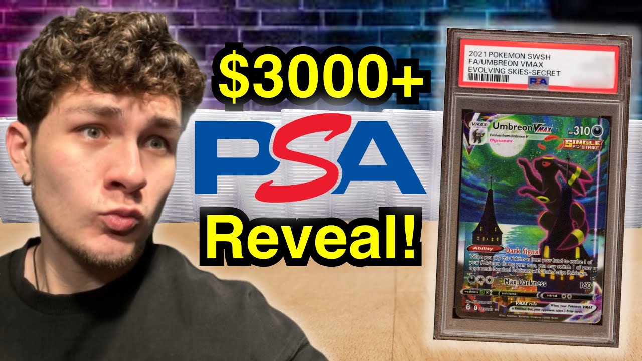 INSANE $3000 PSA Pokemon Card Submission *HOW DID THAT GET A 10?!* - YouTube