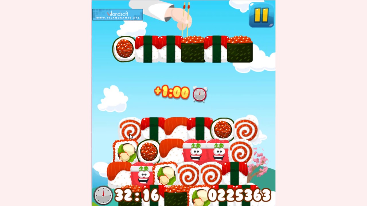 How to play One More Sushi game | Free online games | MantiGames.com ...