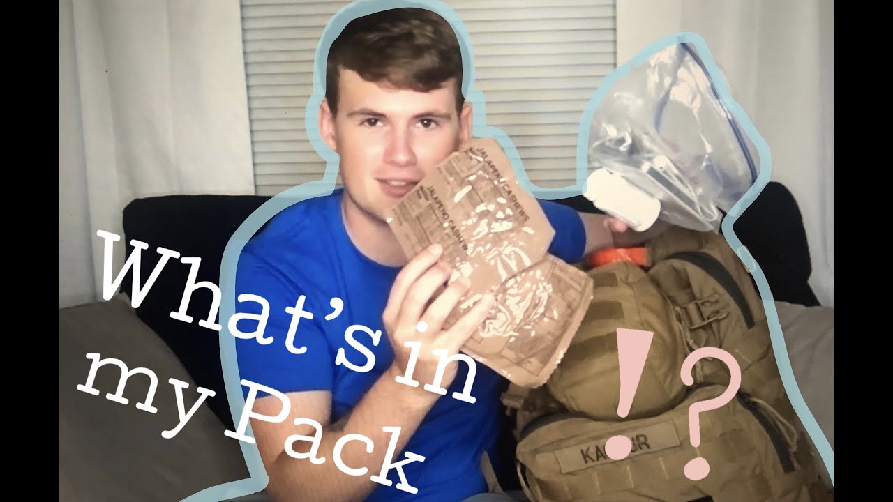 What's In My Pack? | VLOG #24 - YouTube