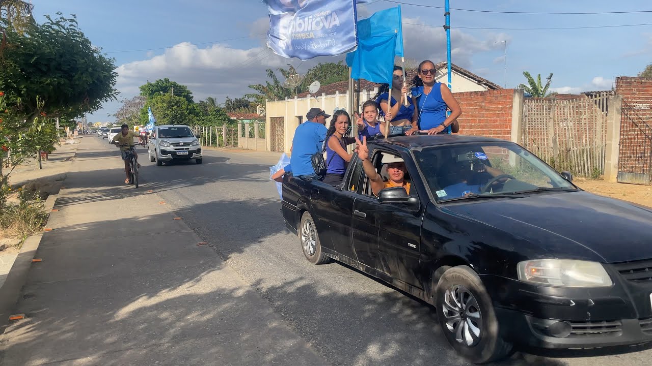 Carreata do vereador Iran morais chegando no sítio mata velha - YouTube