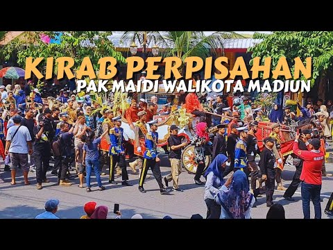 KIRAB PERPISAHAN PAK MAIDI PURNA TUGAS JADI WALIKOTA MADIUN - YouTube