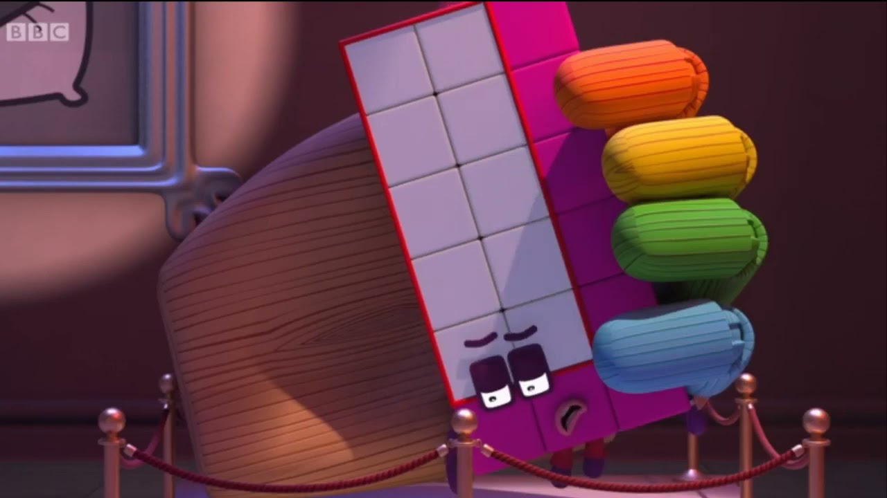 cartoon numblerblock tickled 2 - YouTube