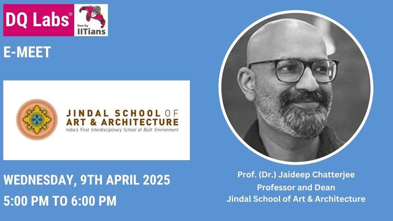 E-Meet Jindal School of Art & Architecture | Design School Webinar by ...