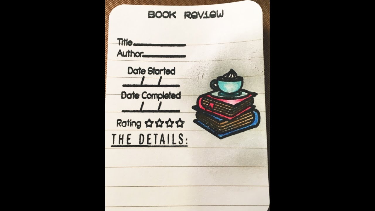 Book Club Binder Log - YouTube