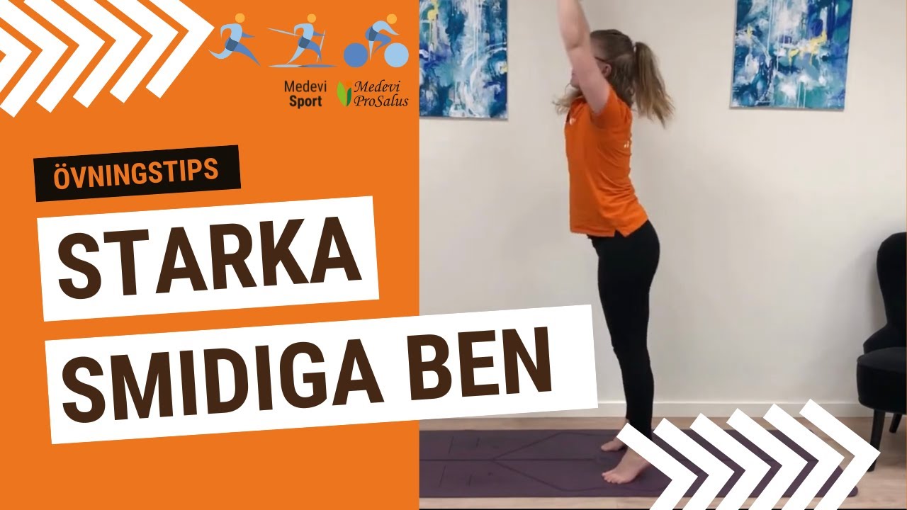 Starka och smidiga ben | Rörelseträning | Uppvärmning | Tabata - YouTube