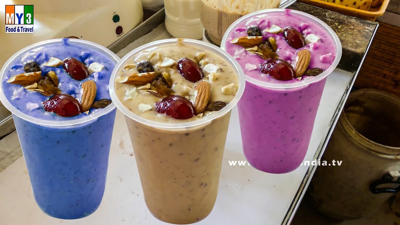 How to Make Falooda Icecream Milkshake | Kulfi Falooda from the Streets ...