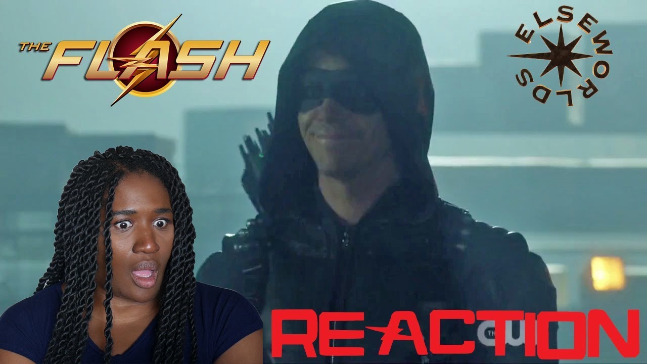 The Flash 5x09 "Elseworlds" Part 1 REACTION!! - YouTube