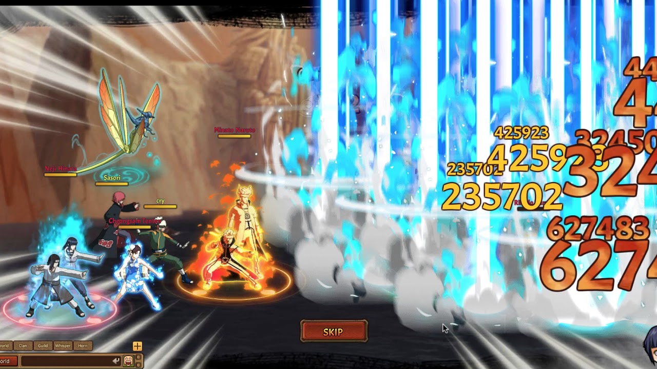 Unlimited Ninja - cry - Neji & Hinata Elite Match & and some info for ...