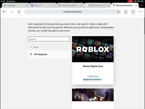 How to get free robux!(microsoft rewards) - YouTube