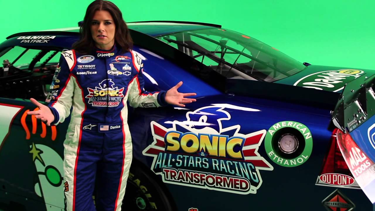 Danica Patrick on Appearing in SEGA's Sonic & All-Stars Racing ...