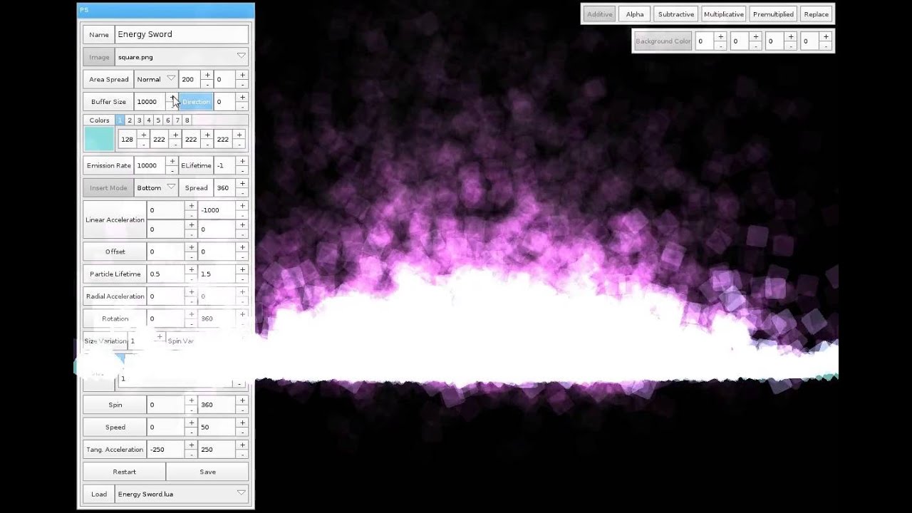 Super Particle Editting and Rendering Machine - YouTube