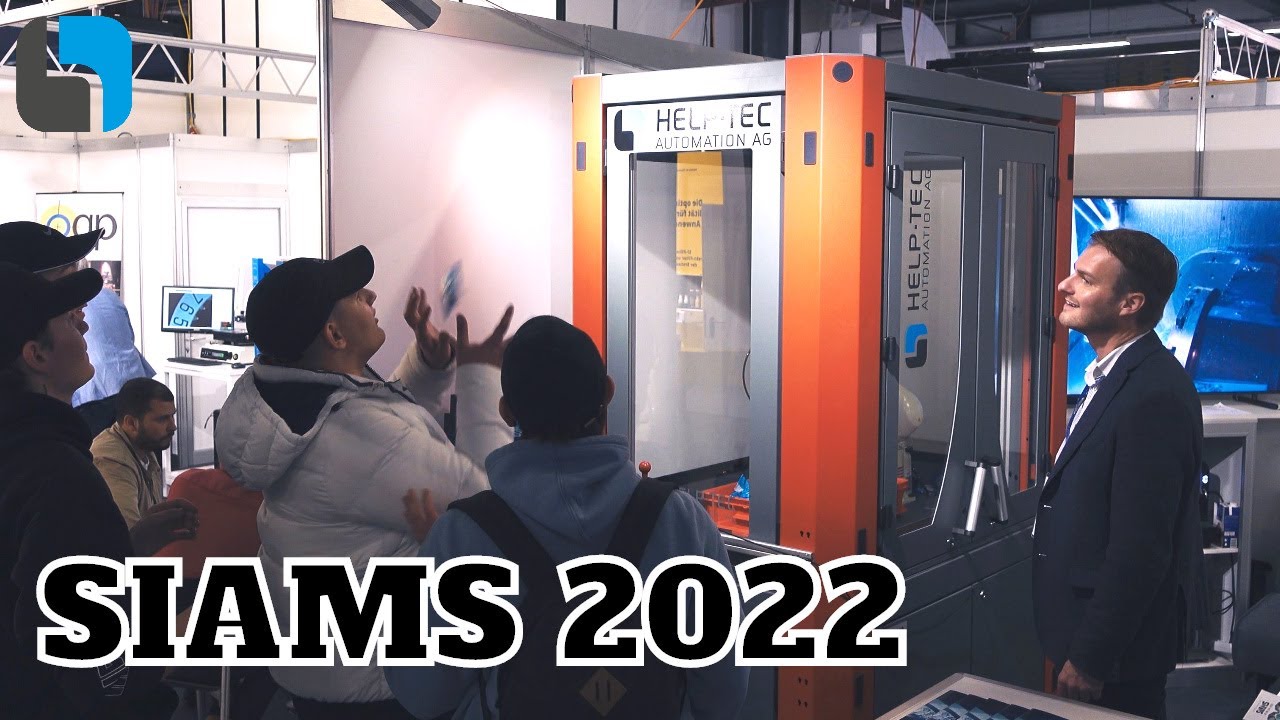 Help-Tec à la SIAMS 2022 Le salon de l'ensemble de la chaîne de production des microtechniques ...