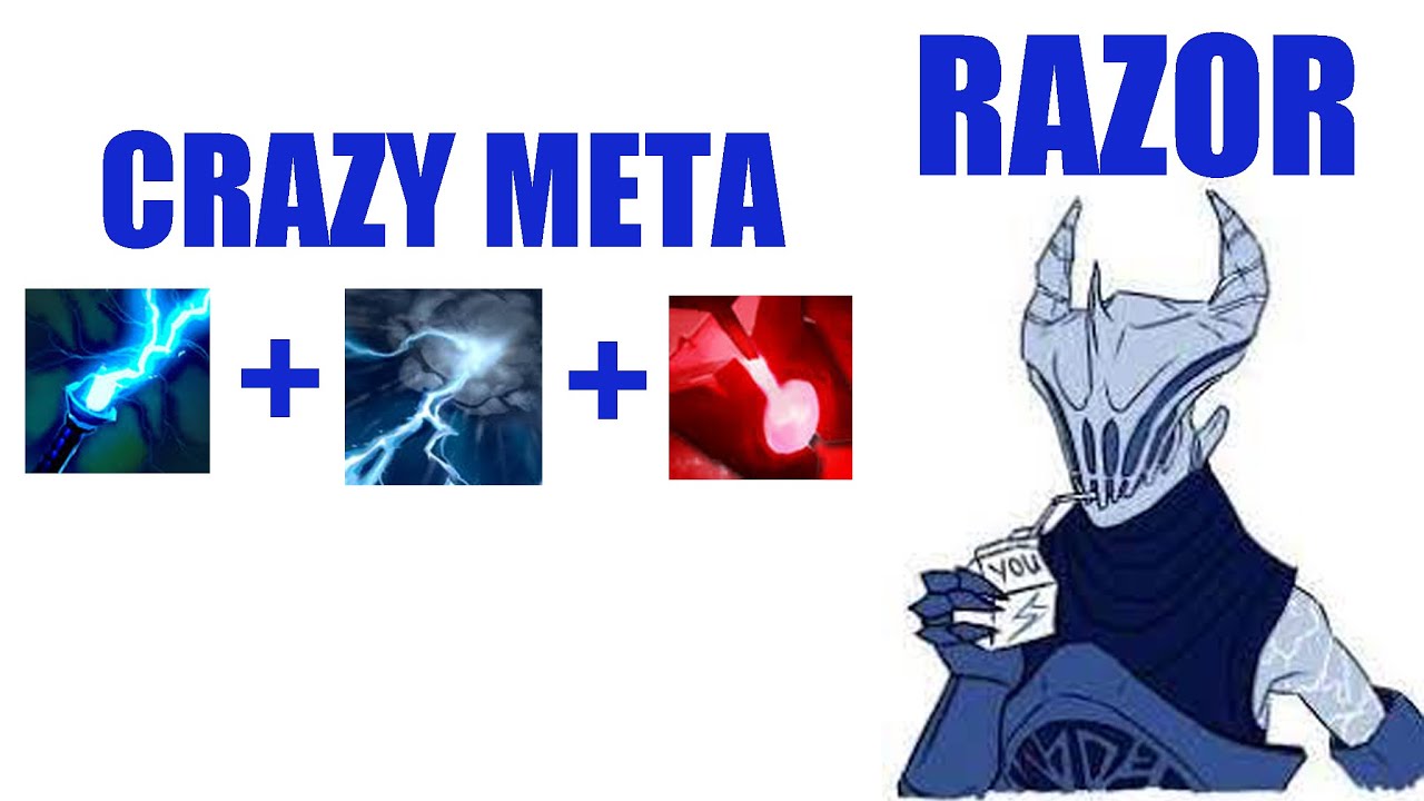 Razor crazy Meta build dota 2 #dota2 - YouTube