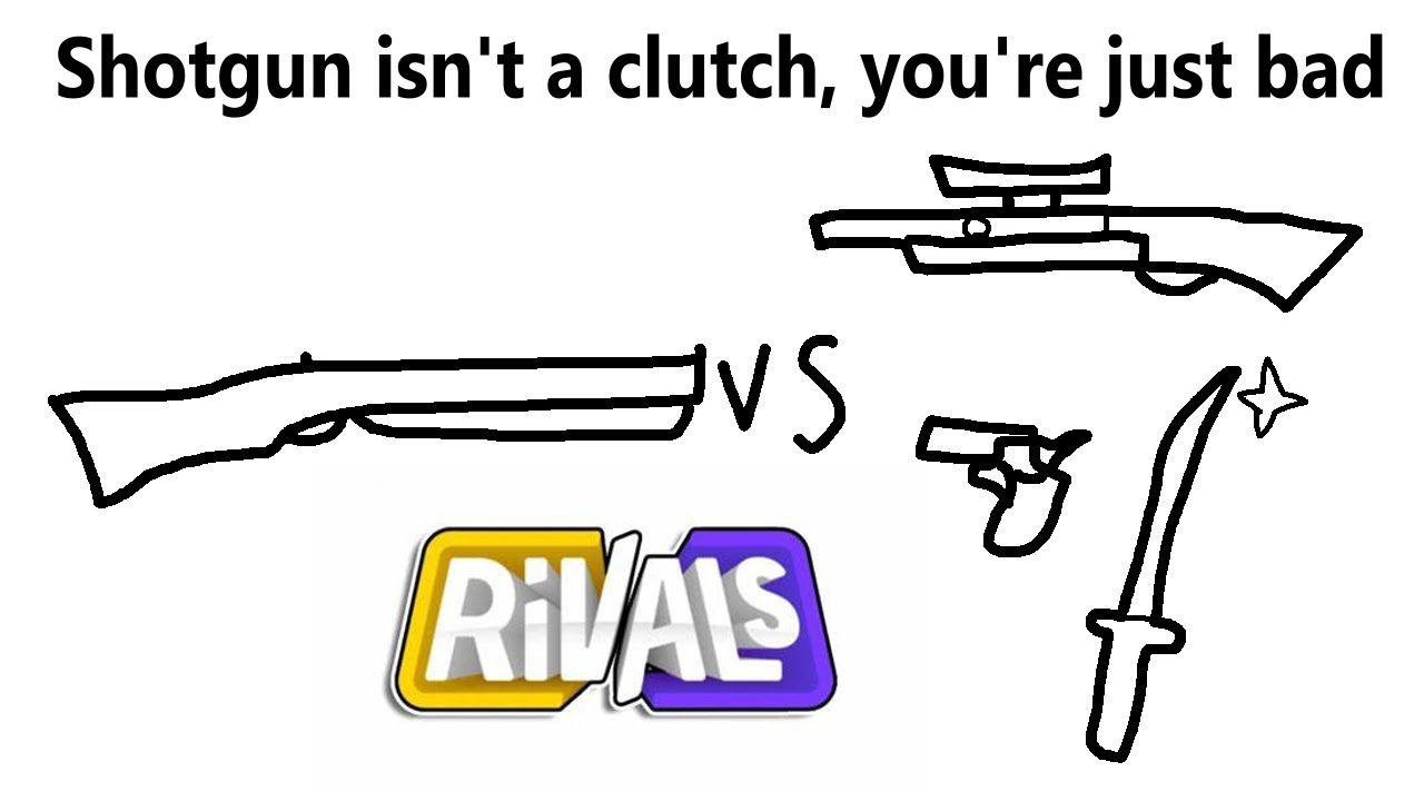 [RIVALS] Shotgun nerf makes me sad - YouTube