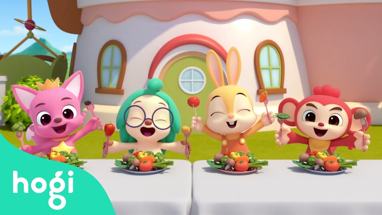 Yum~ A Healthy Meal Sing Along & Dance Dance | Pinkfong & Hogi ...