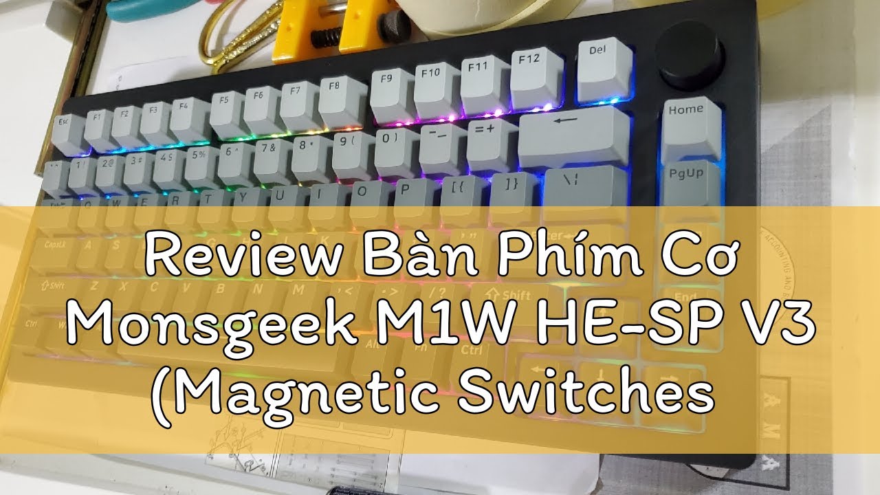 Review Bàn Phím Cơ Monsgeek M1W HE-SP V3 (Magnetic Switches – 8K Hz ...