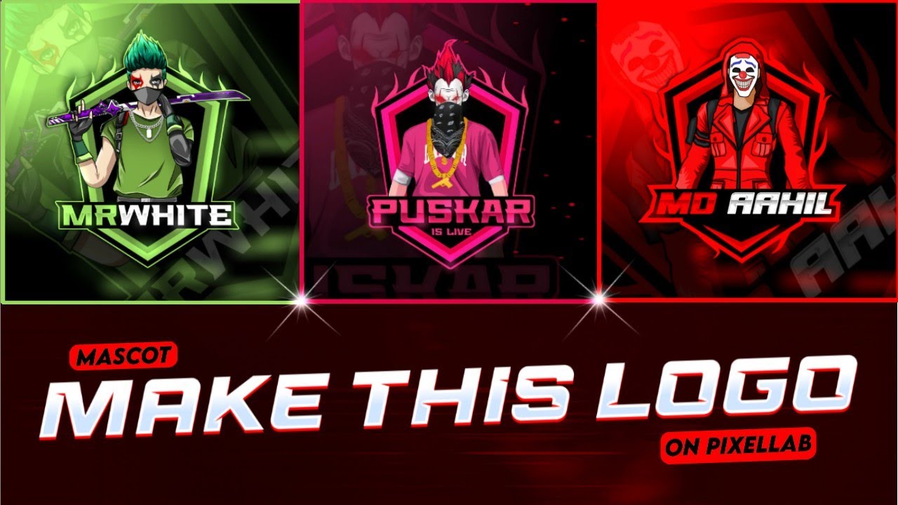 How To Make This 🤯🔥Free Fire Logo | On Pixellab - YouTube