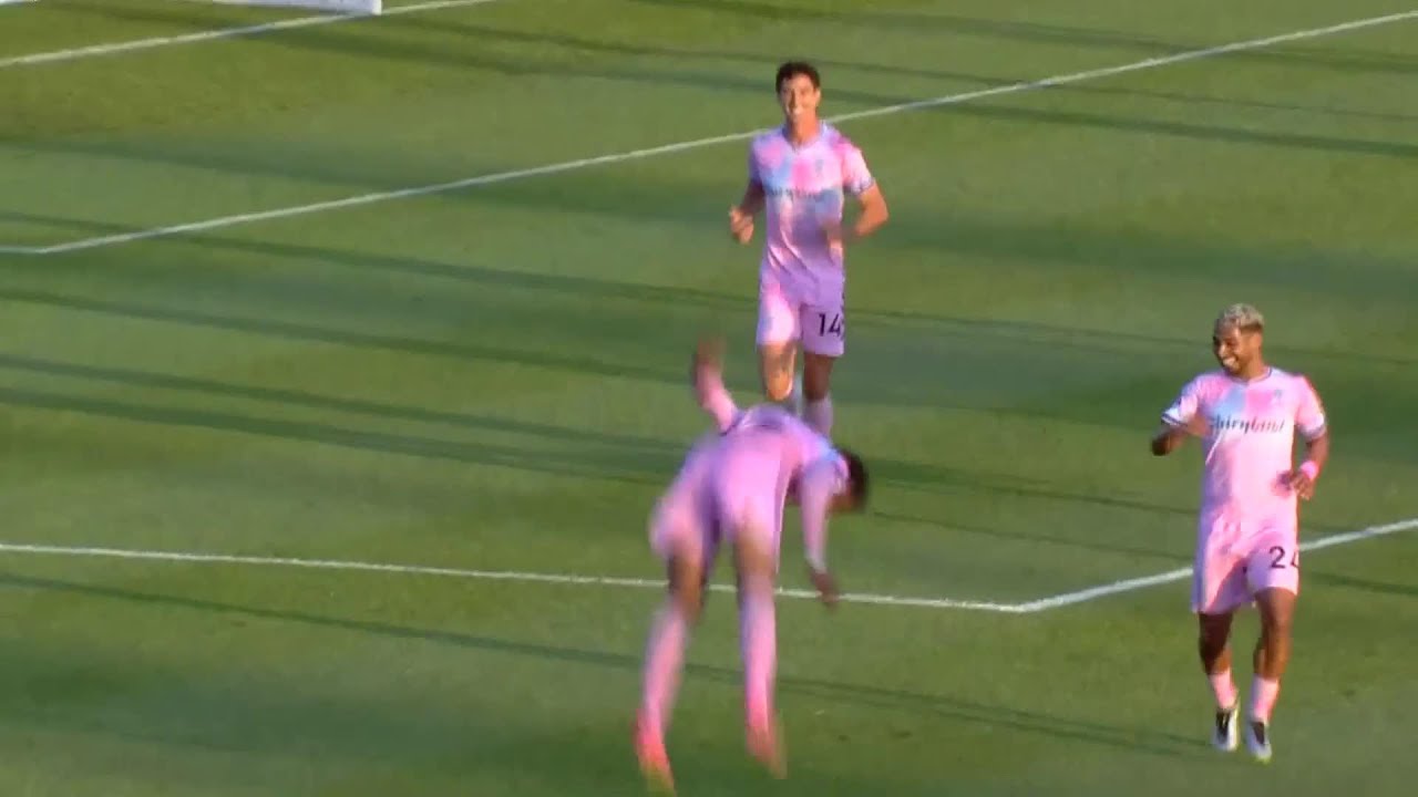 Christian Chaney with a Goal vs. Union Omaha - YouTube