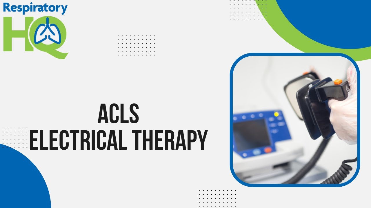 ACLS Electrical Therapy - YouTube