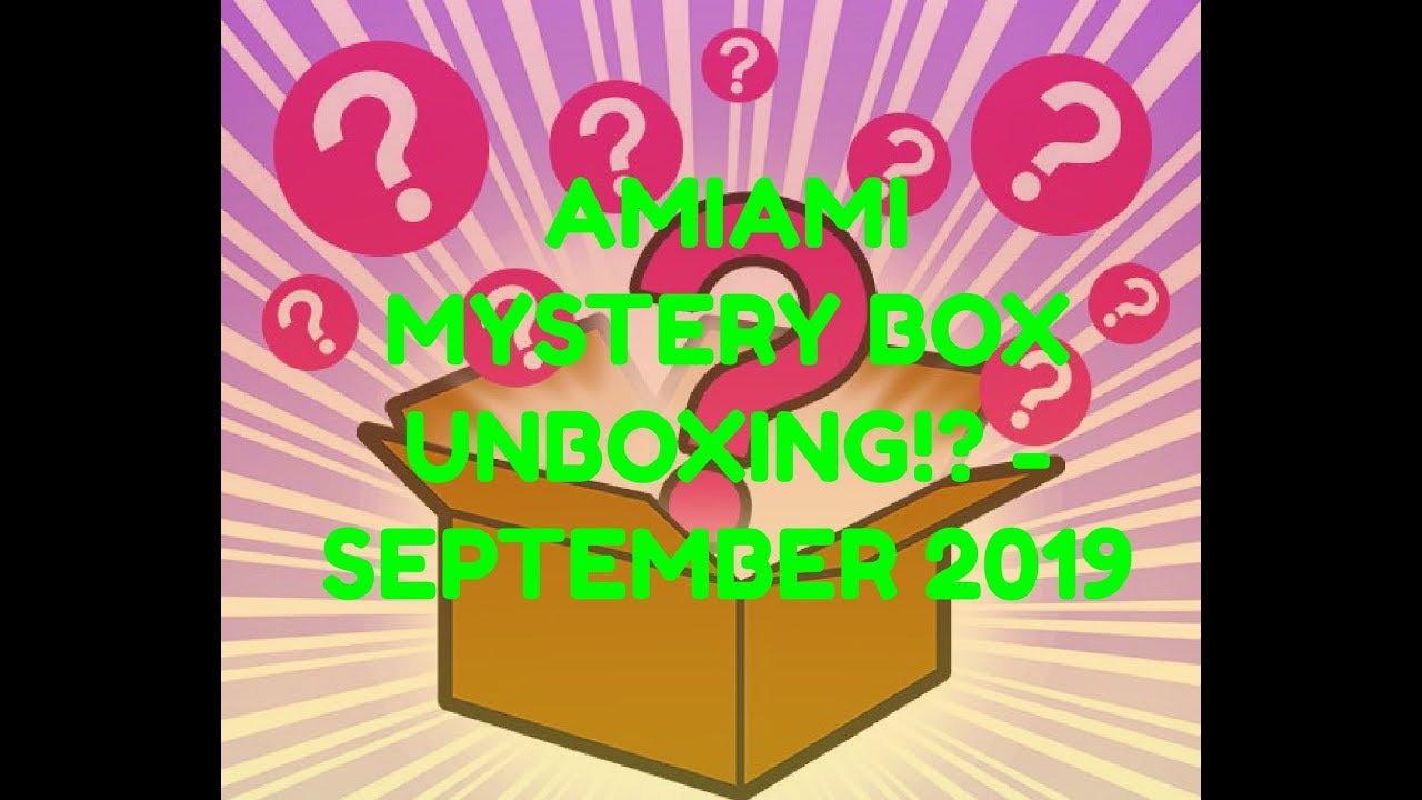 AmiAmi Japan Grab Box M UNBOXING! - September 2019 - YouTube