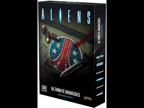 Aliens bad ass expansion unbox - YouTube