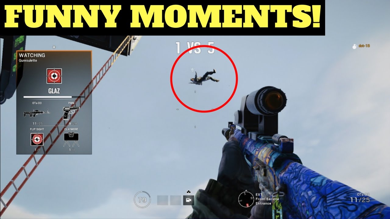 Funny Moments - Rainbow Six Siege (Dream Team #49) - YouTube