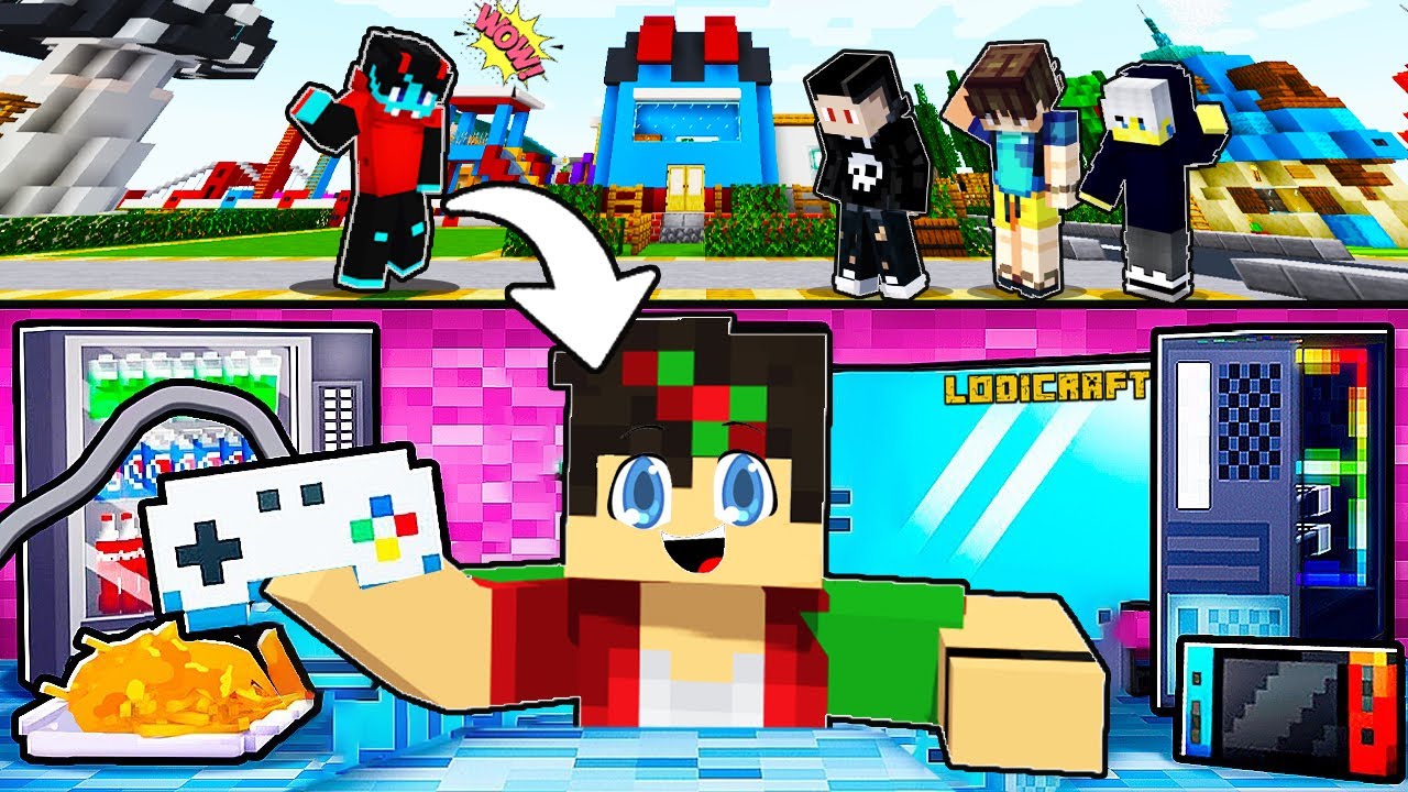 I BUILT SECRET GAMING ROOM in PEPESAN HOUSE! |Minecraft (Tagalog) - YouTube