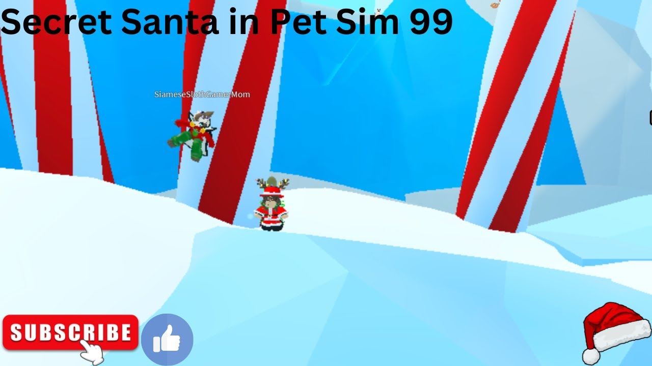 Secret Santa in Pet Sim 99 - YouTube