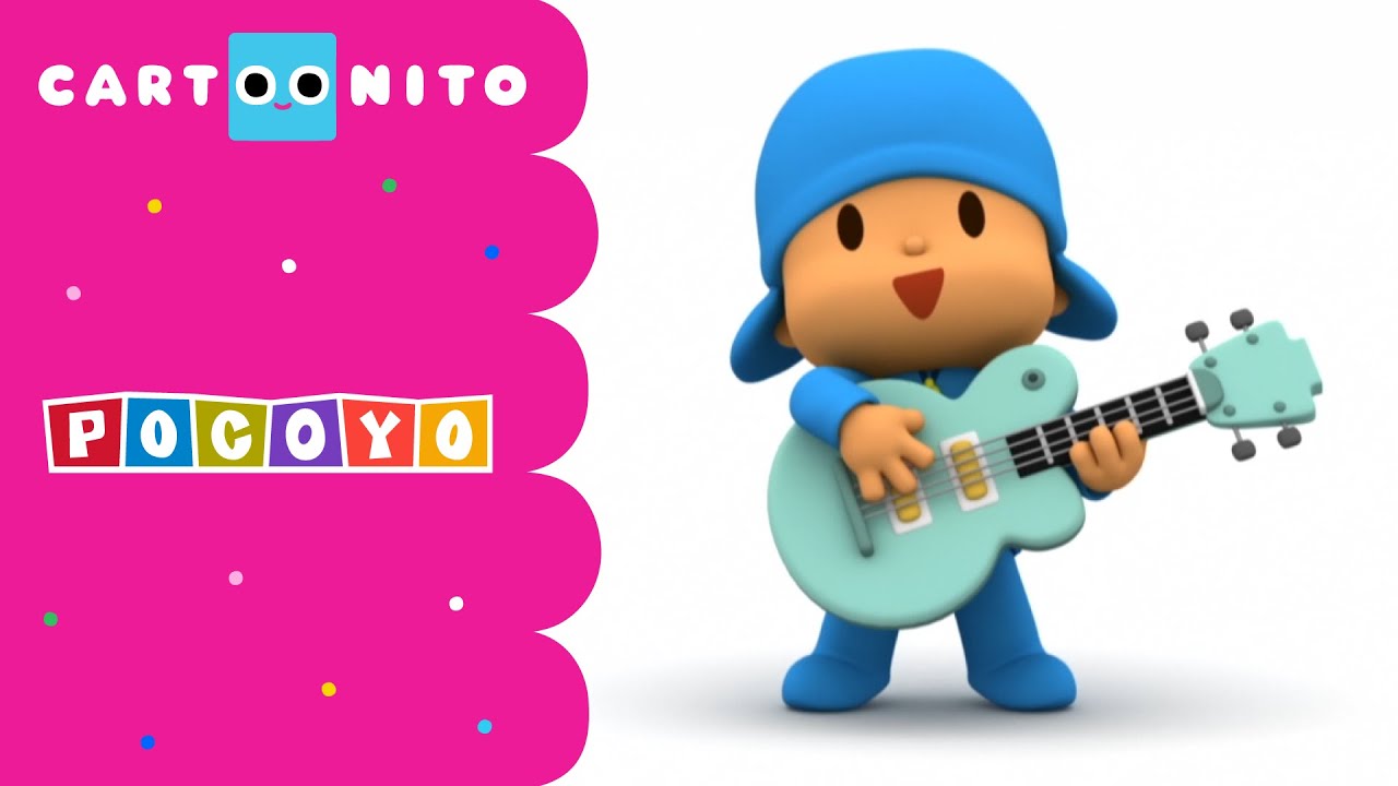 Pocoyo Learns A Musical Instrument! | Pocoyo | Cartoonito - YouTube