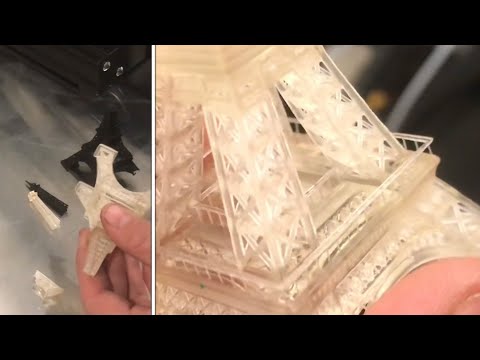 DESTRUCTIVE testing FDM vs SLA 3-D printed parts (the results were surprising)