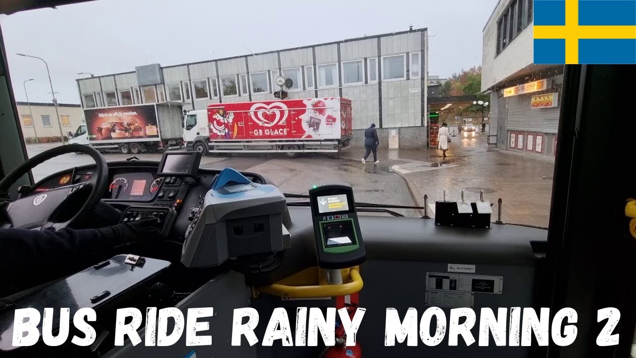 Sweden-Stockholm-Sl Bus Ride| With Bus 704|From Ejdervägen To Fruängen ...