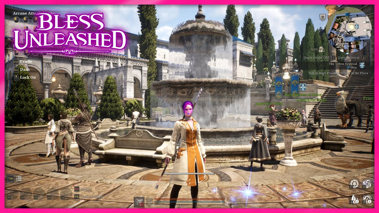 Bless Unleashed Gameplay | PC Steam Version - YouTube