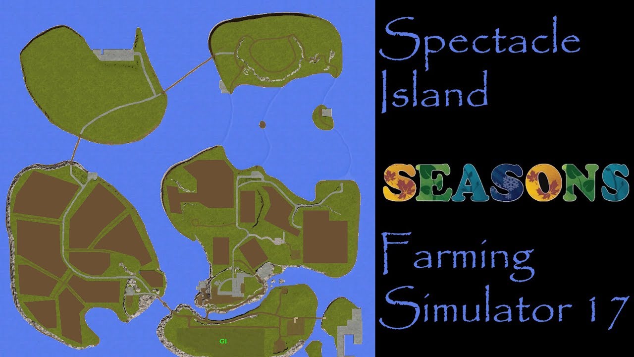 Farming Simulator 17 - Map First Impressions - Spectacle Island - YouTube