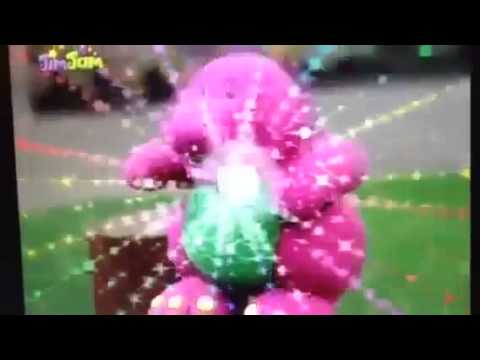 Barney comes to life (On The Move) - YouTube