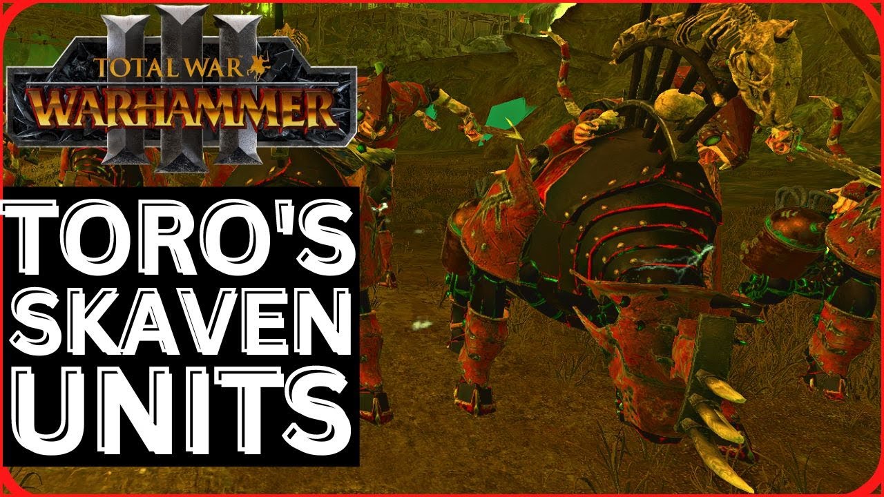 POWERFUL NEW SKAVEN UNITS:TOTAL WAR WARHAMMER 3 - YouTube